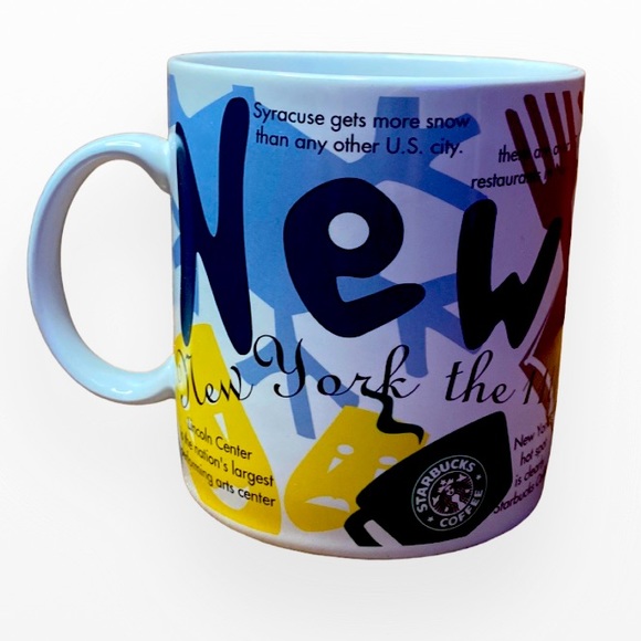 Starbucks | Kitchen | Starbucks Mug States Of Bean New York 2oz Mugjan ...